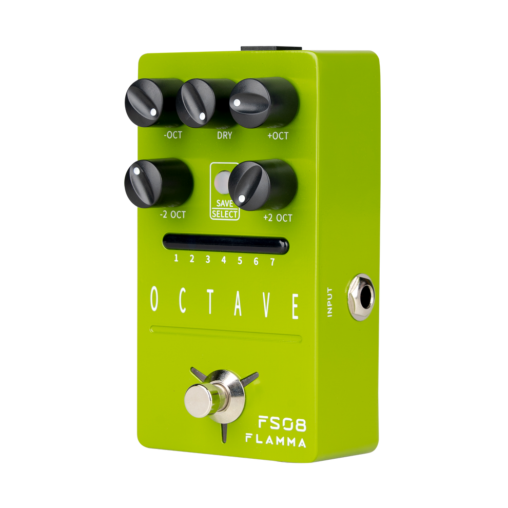 FLAMMA FS08 Polyphonic Octave Effects Pedal – Flamma Innovation